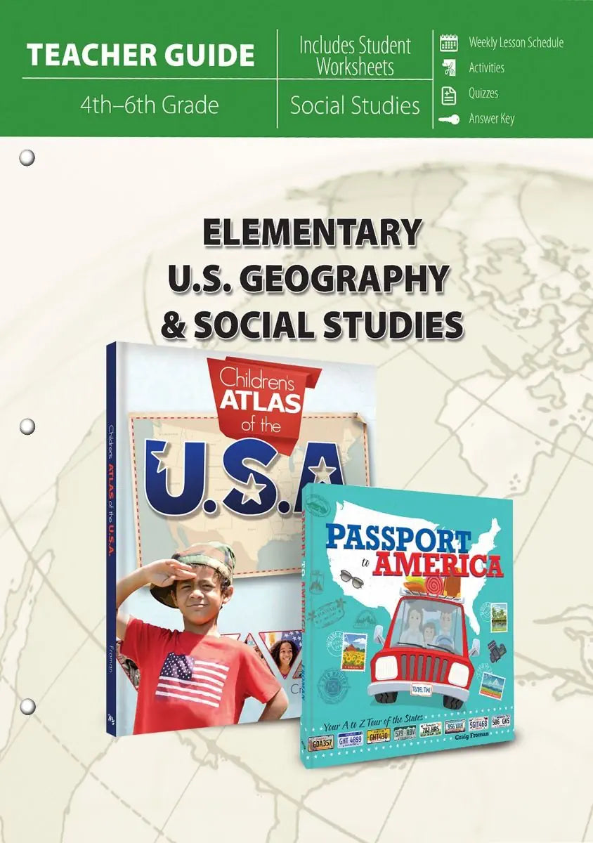 Elementary U.S. Geography & Social Studies (Teacher Guide ...