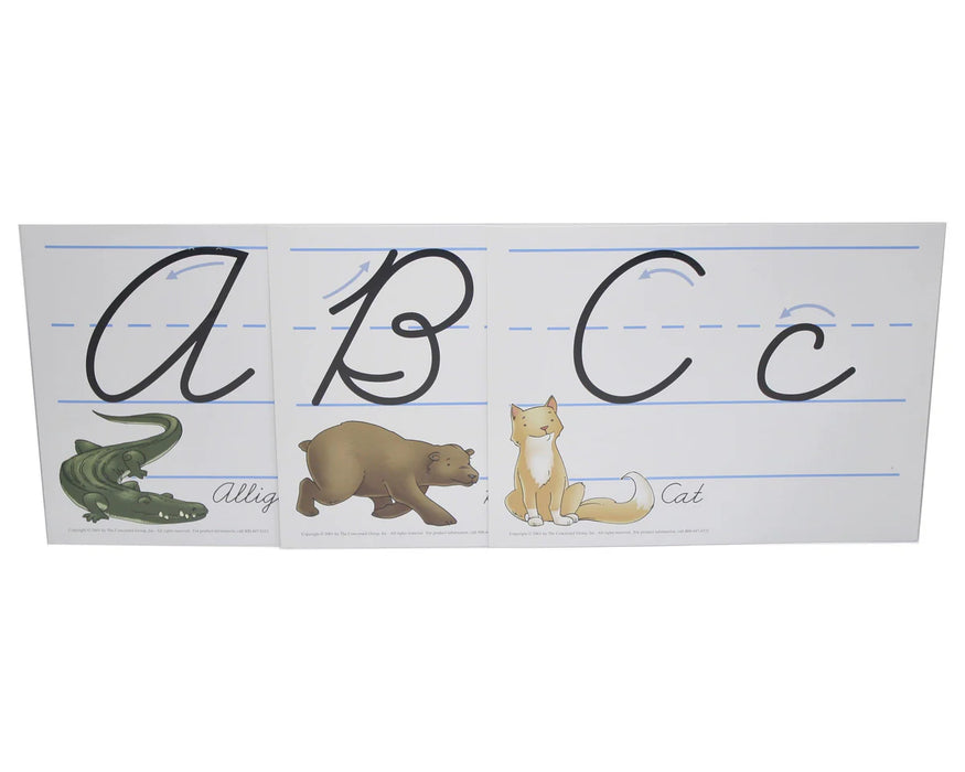 Handwriting Alphabet Wall Sheets — KingswayLearning.com